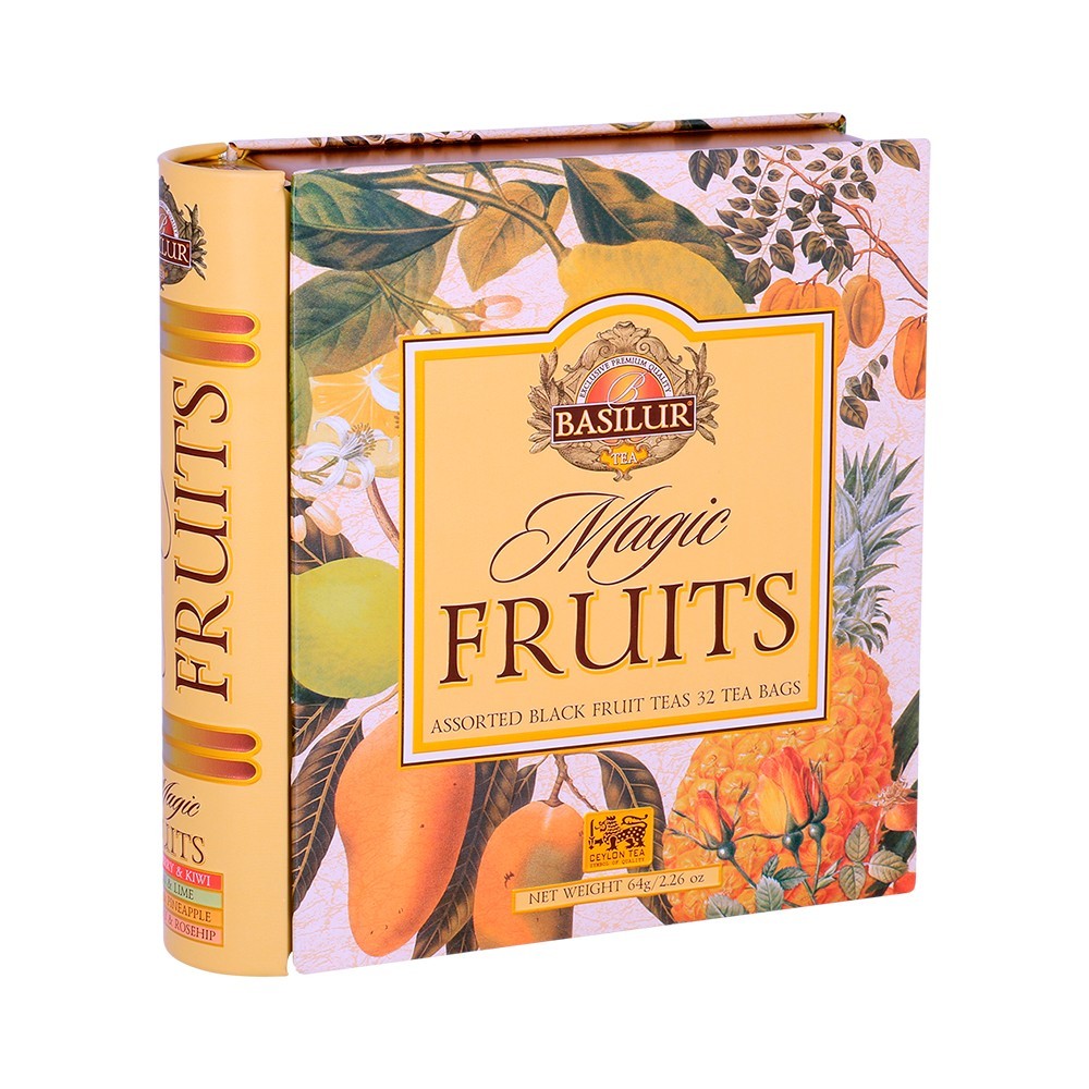 Tea Book Magic Fruits Assorted 32 bolsas - 6 Unid. X Caja